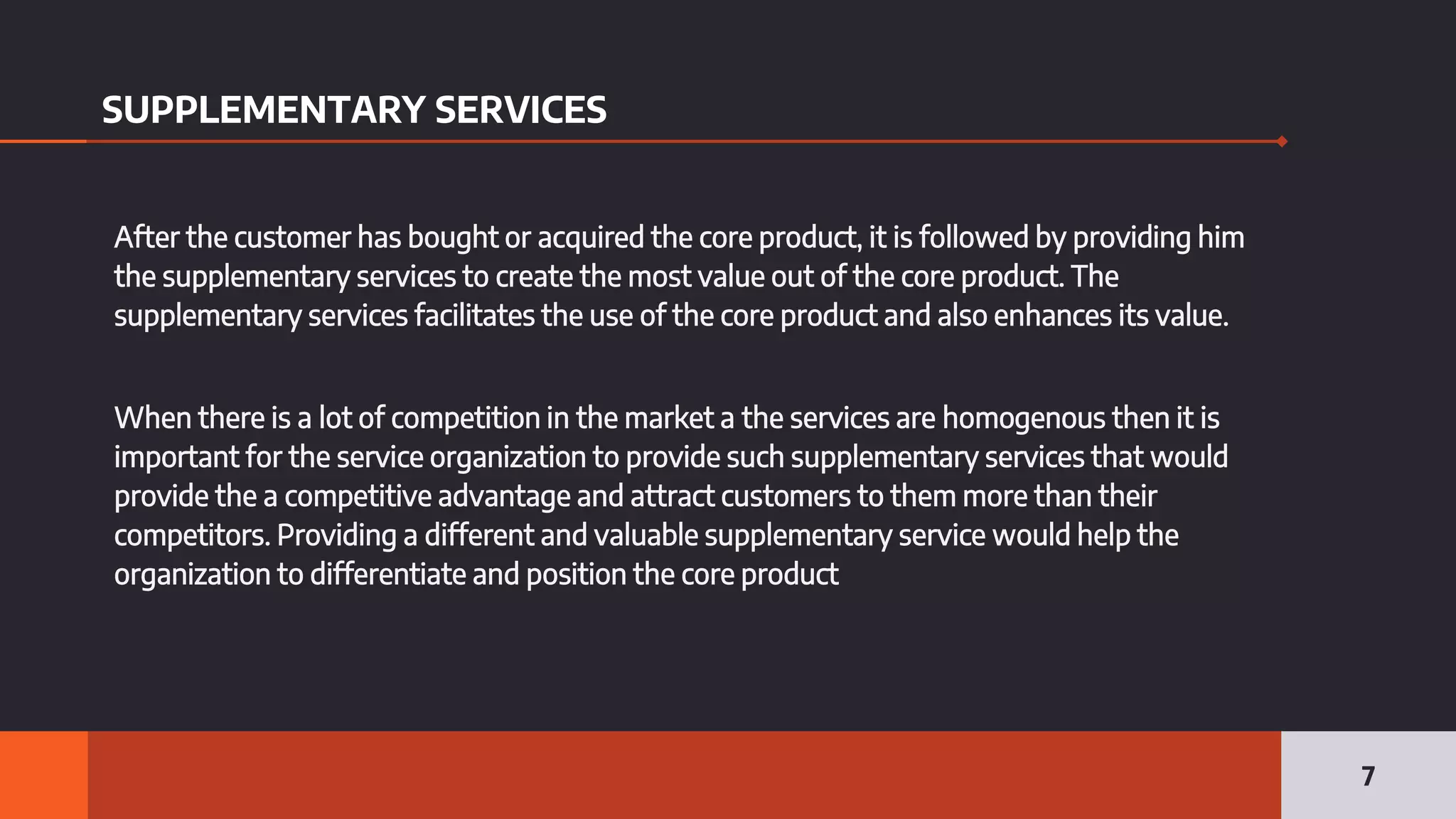 Developing Core Concepts Core And Supplementary Elements | PPTX