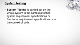 sqa testing.pptx | Standardized Testing | Educational Assessment