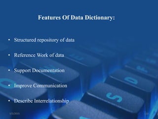 Final presentation of tools and techniques of structure analysis ...