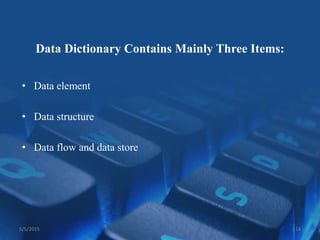 Final presentation of tools and techniques of structure analysis ...