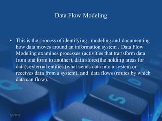 Final presentation of tools and techniques of structure analysis ...