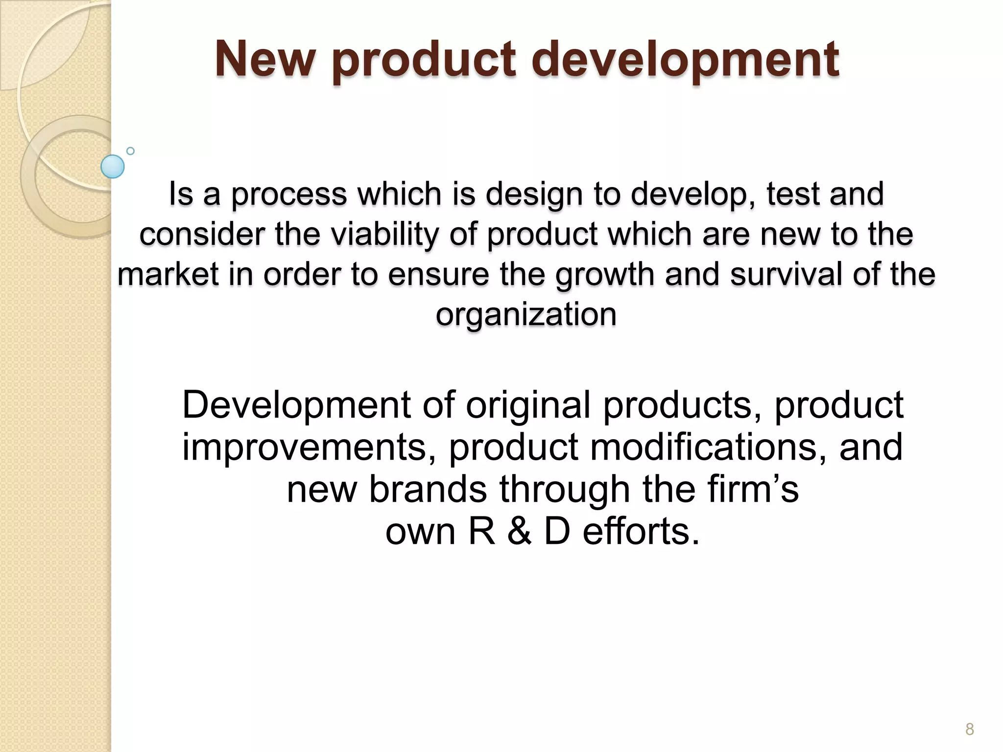Product or Service Development Process | PPTX