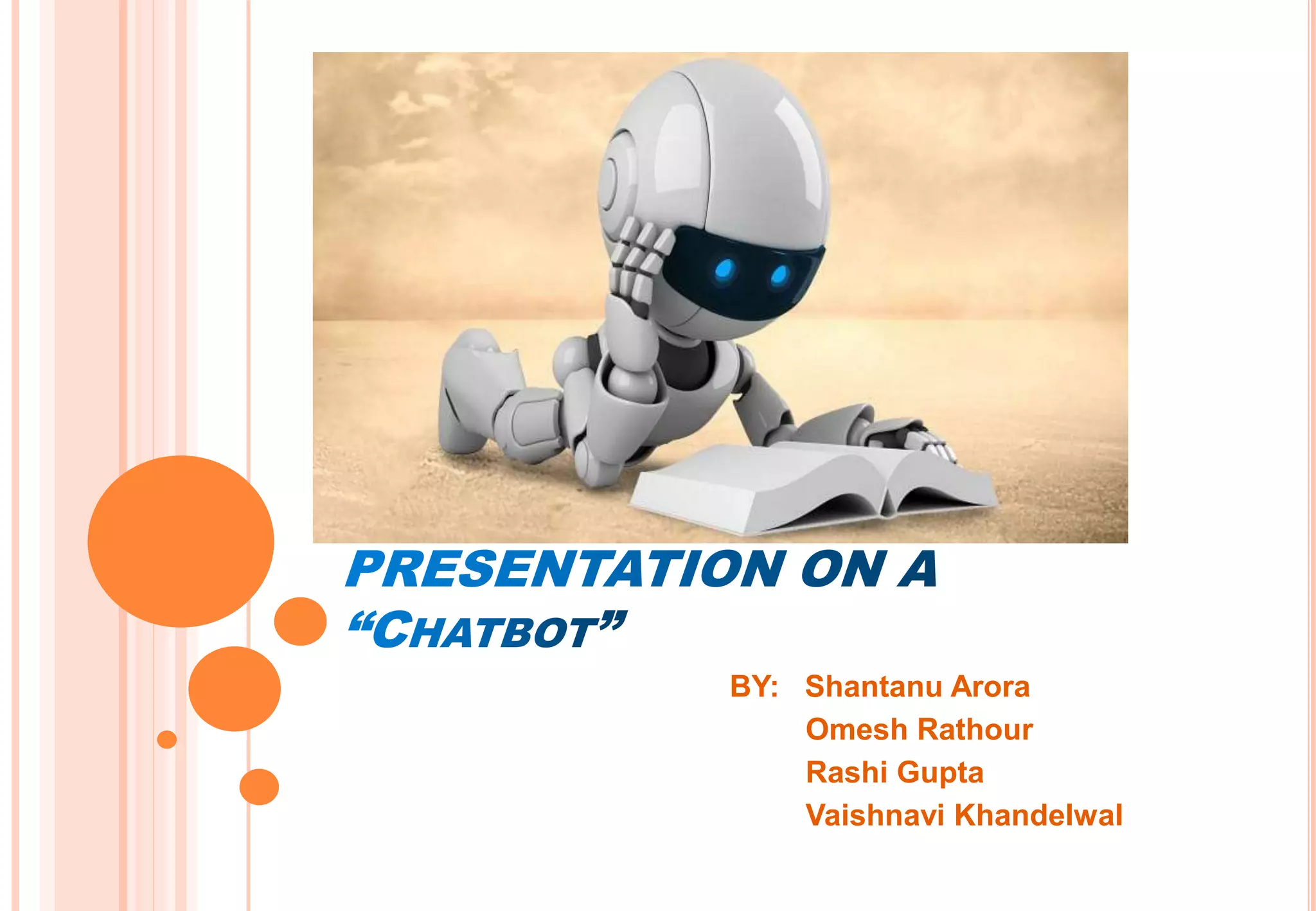 Final presentation on chatbot | PPTX