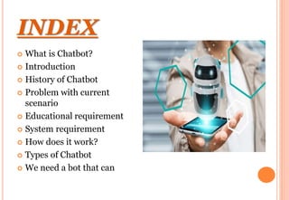 Final presentation on chatbot | PPTX