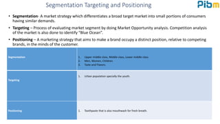 Presentation on Close UP toothpaste | PPTX