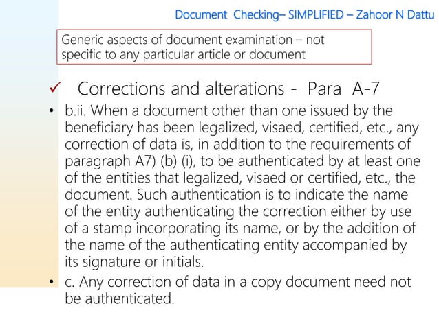Final presentation on document checking may 2021 | PPT