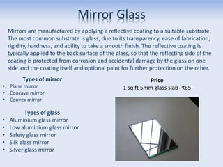 PRESENTATION ON GLASS.pptx