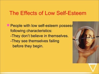 Self Esteem's explaination with pictures | PPT