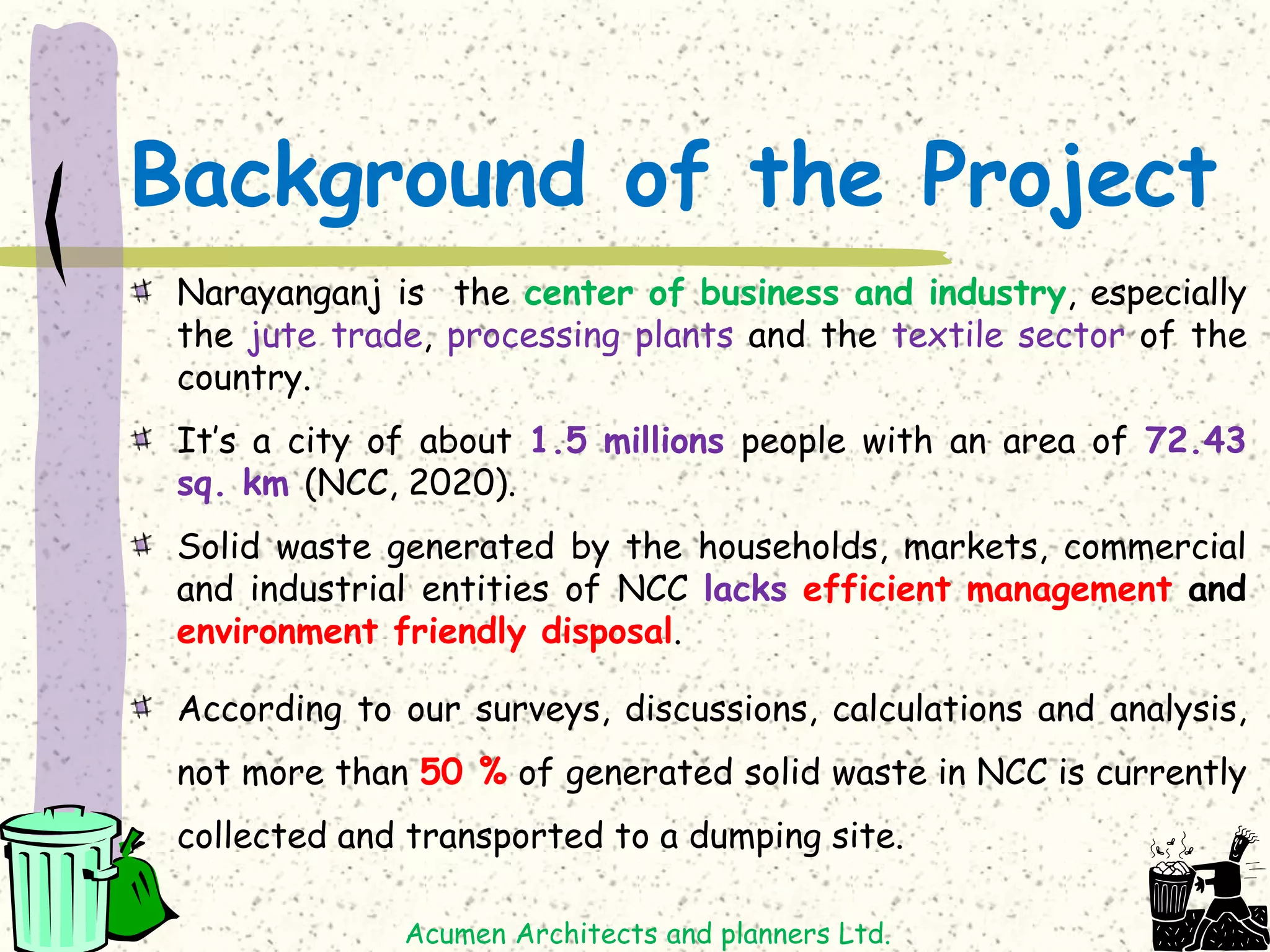 Solid Waste Management master plan for NCC | PPT