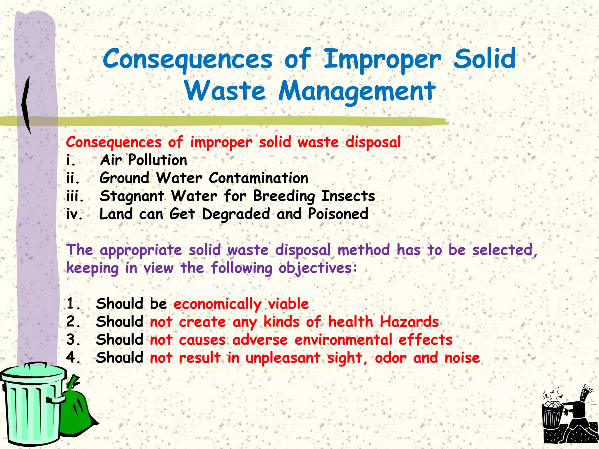 Solid Waste Management master plan for NCC | PPT