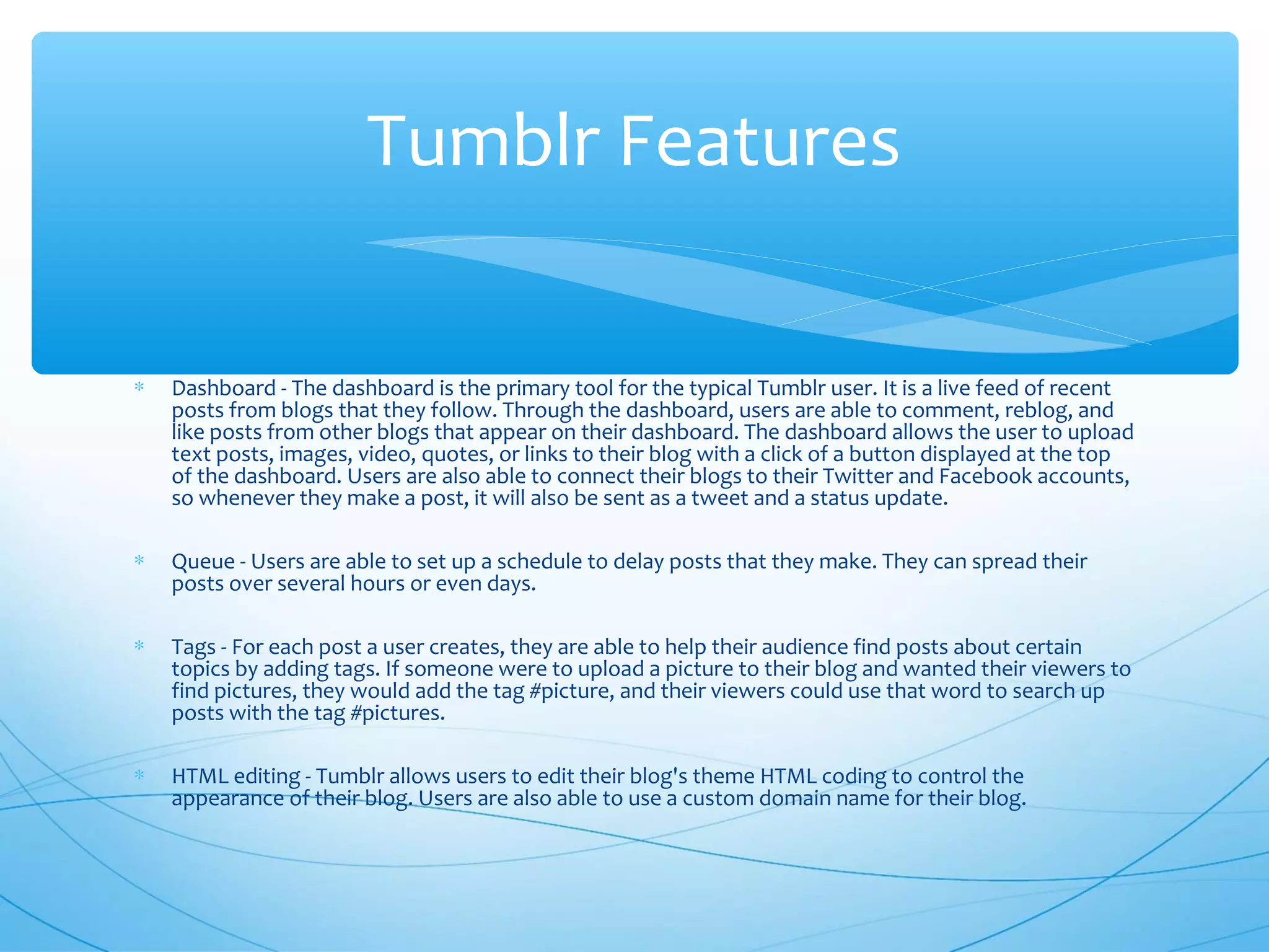 Final presentation on tumblr | PPT