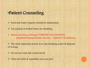 Case Representation on Typhoid | PPTX