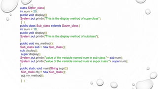 Inheritance Slides | PPT