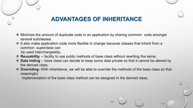 Inheritance Slides | PPT