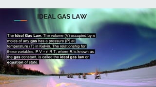 IDEAL GAS AND LAWS | PPTX