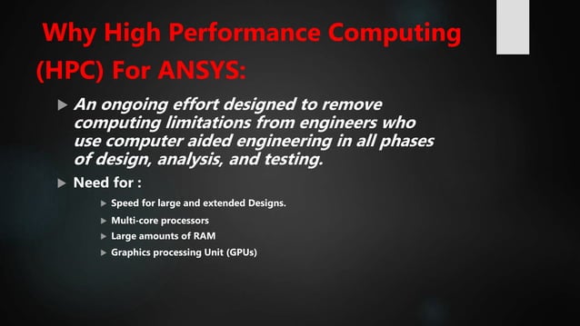 HPC and Simulation | PPT