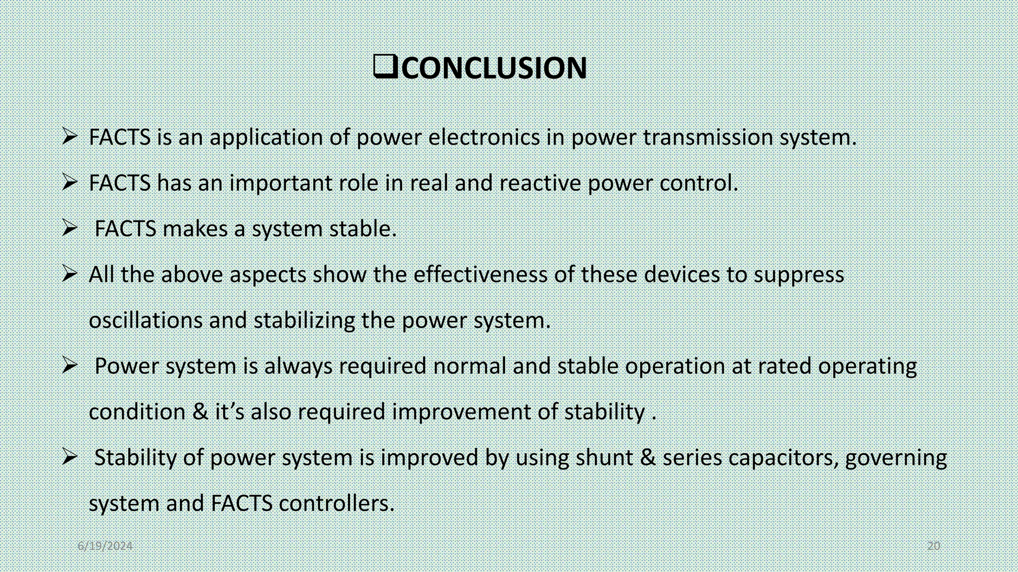 final presentation ppt power system analysis | PPT