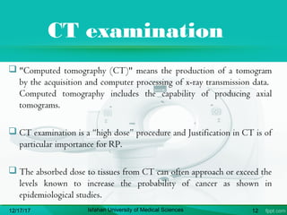 radiation protection in ct | PPT