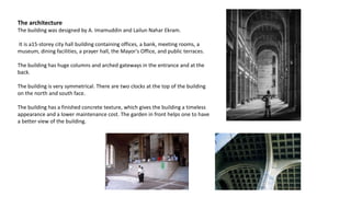 Rangpur Divisional headquarters thesis proposal | PPTX