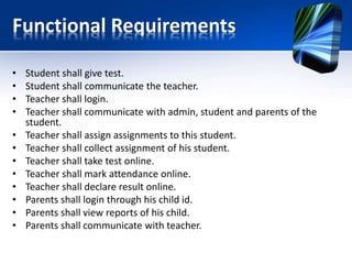 School Management System ppt | PPTX