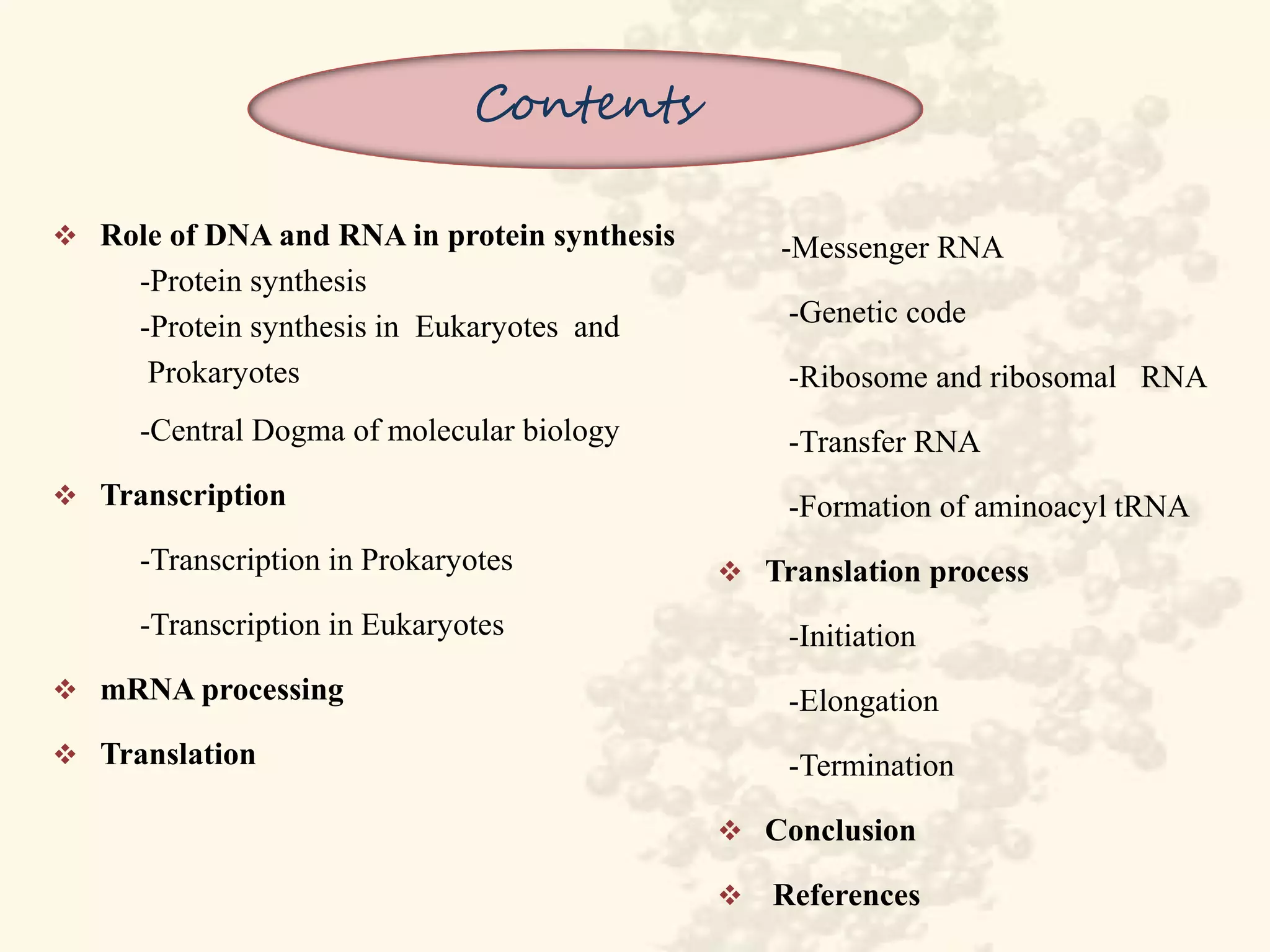 Role of DNA and RNA in Protein Synthesis | PPTX | Biological Sciences ...