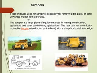 earth moving equipments | PPTX