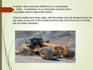 earth moving equipments | PPTX