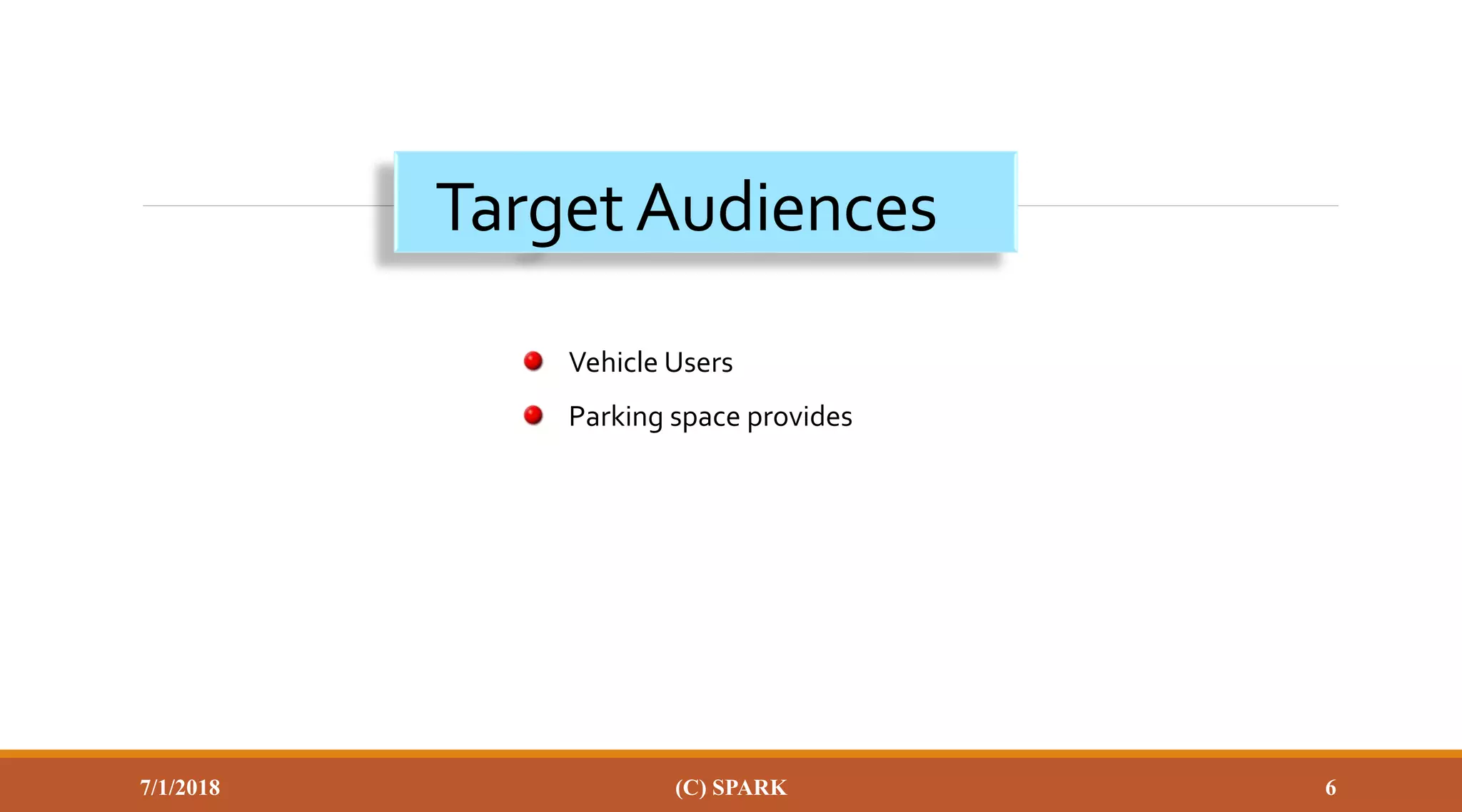 SPARK - IoT Based Parking Search System | PPT