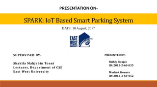 SPARK - IoT Based Parking Search System | PPT