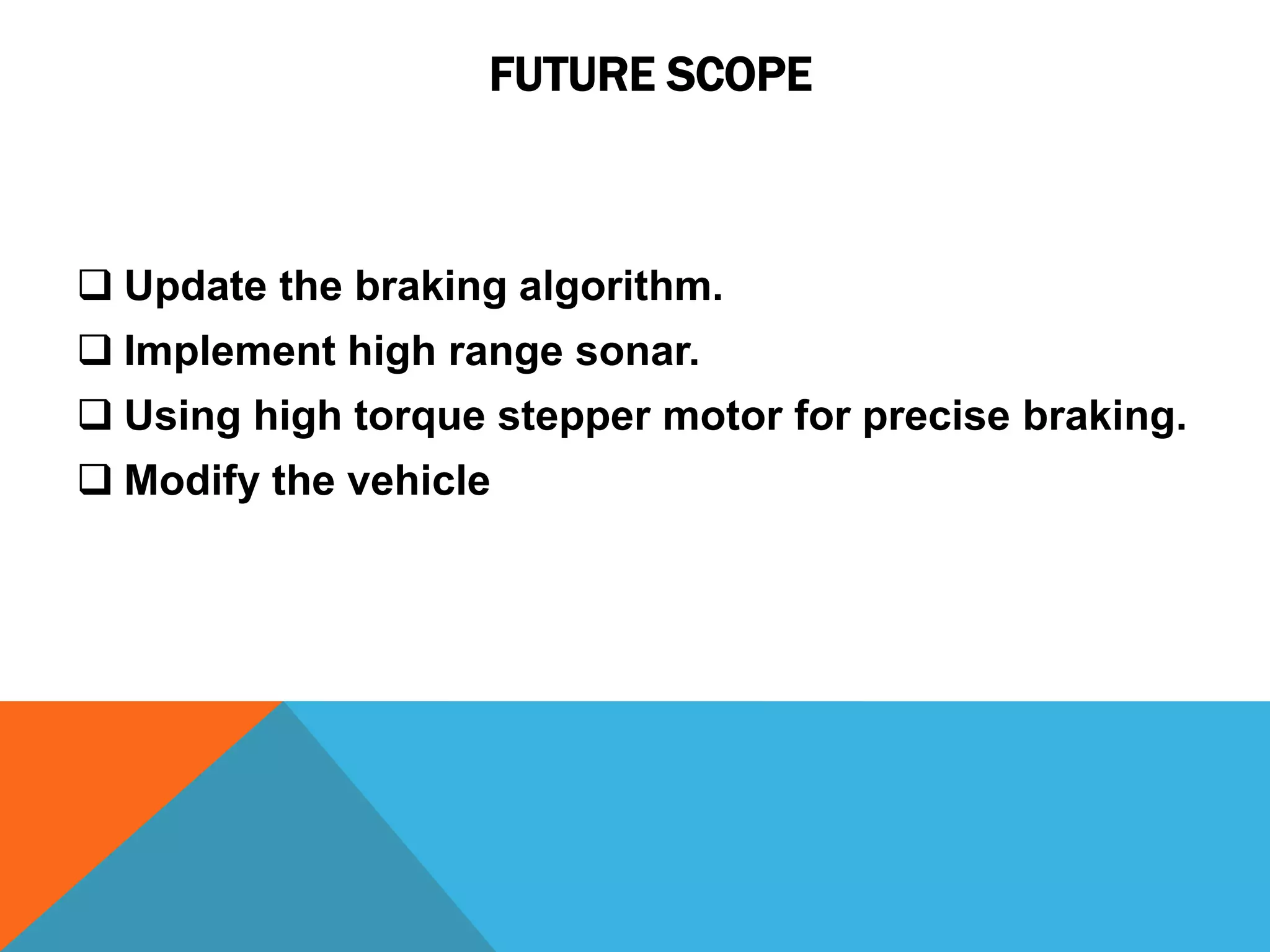 VEHICLE SPEED CONTROL AND ACCIDENT AVOIDANCE SYSTEM BASED ON ARM M4 ...
