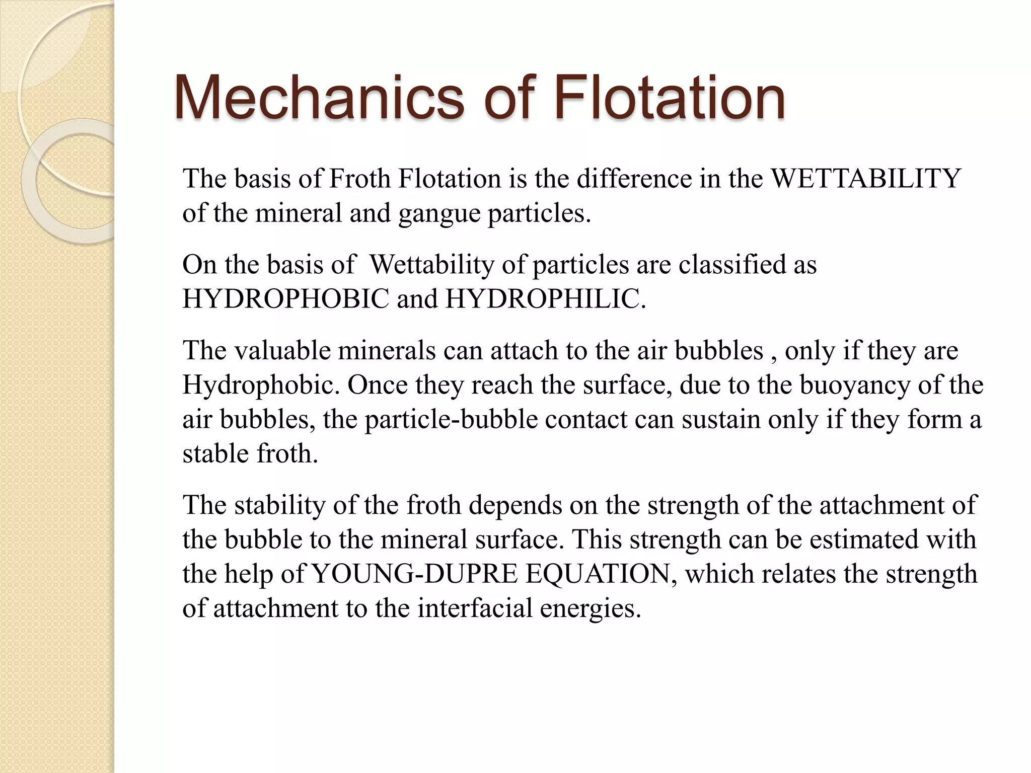 Fundamentals of Flotation | PPTX