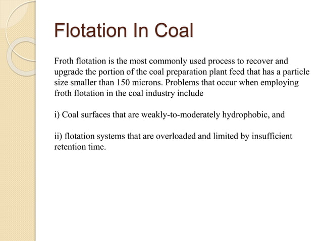 Fundamentals of Flotation | PPTX