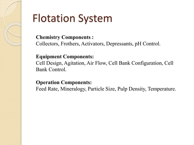 Fundamentals of Flotation | PPTX