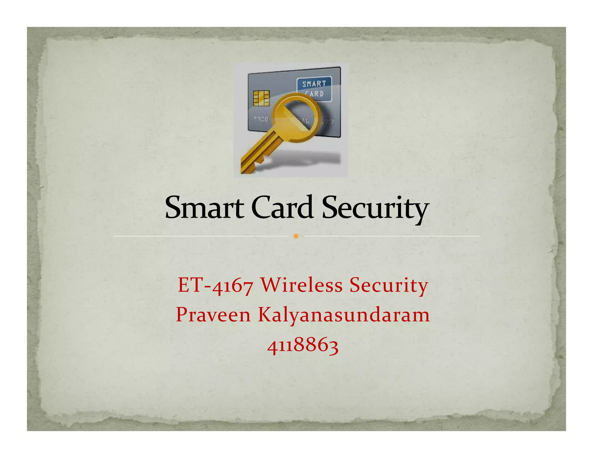 Smart Card Security | PDF