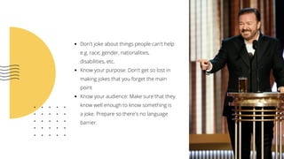 How to use humor in your presentation to engage the audience | PDF