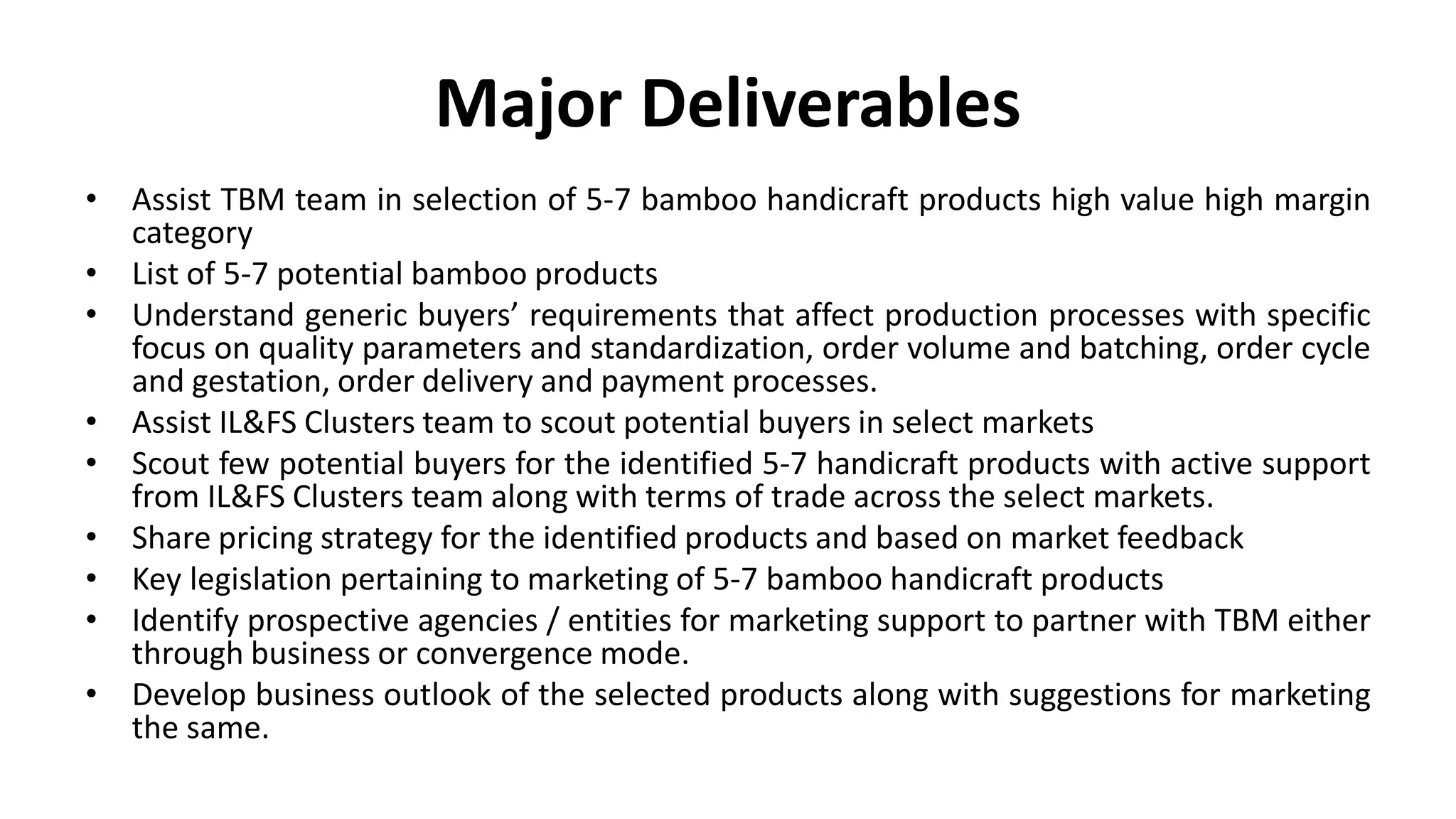 Bamboo Craft Market Survey_TBM_MART | PPTX