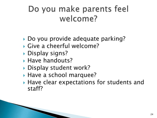 Parent Involvement Presentation | PPTX | Parenting Children Aged 4-11 ...