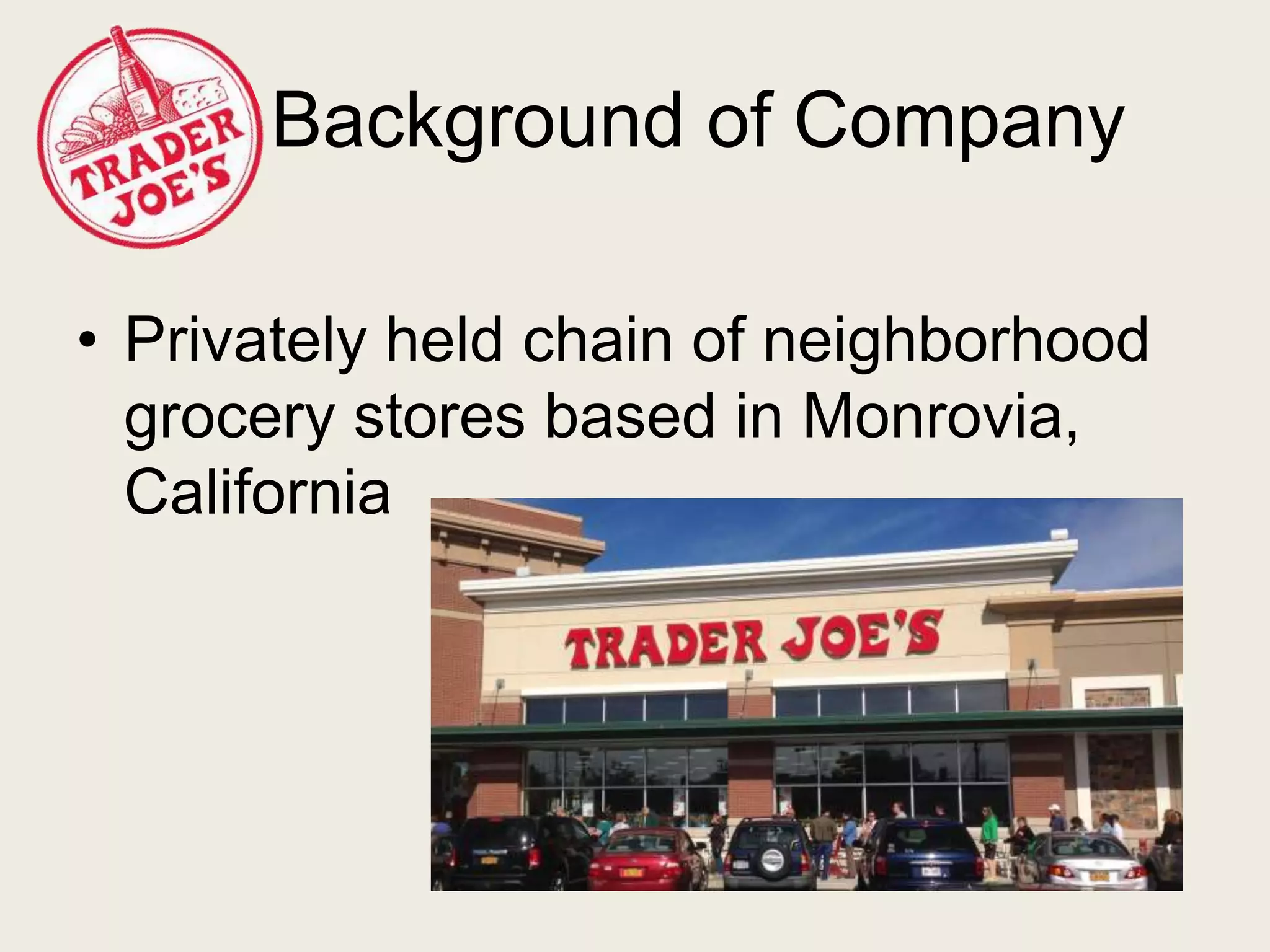 Final Presentation, Trader Joe's Digital Marketing Plan, ADV 420, Michigan State University ...