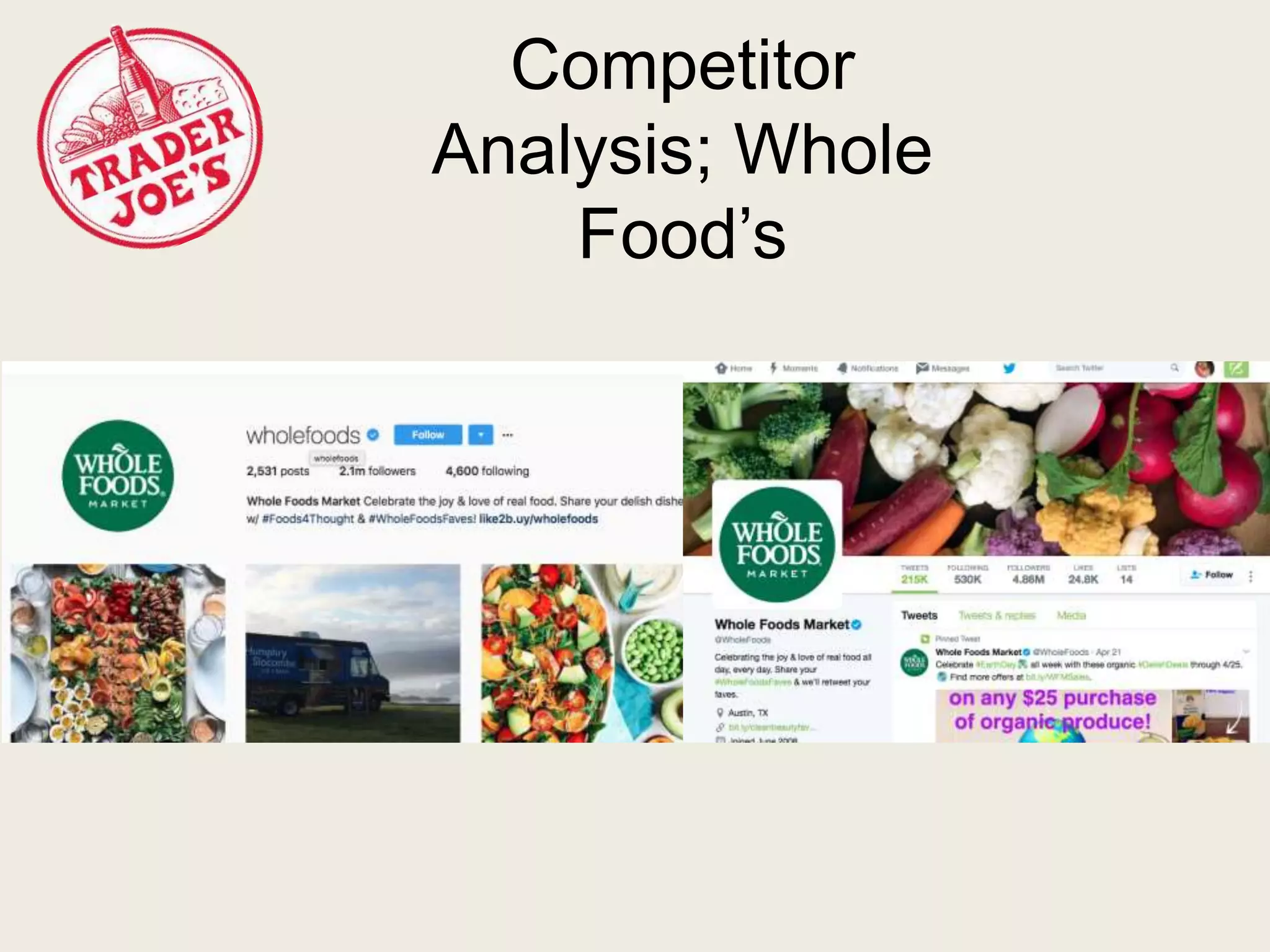 Final Presentation, Trader Joe's Digital Marketing Plan, ADV 420, Michigan State University ...