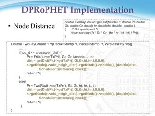 DPRoPHET in Delay Tolerant Network | PPTX | Computer Networking | Computing