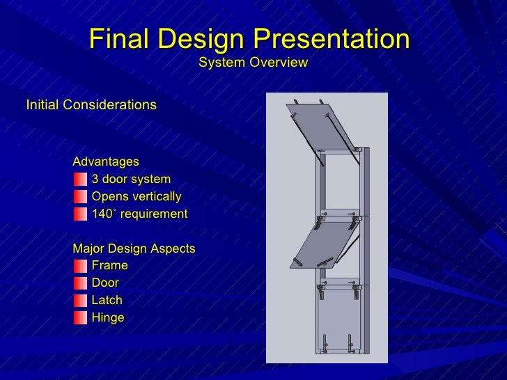 Senior Design Project Final Presentation