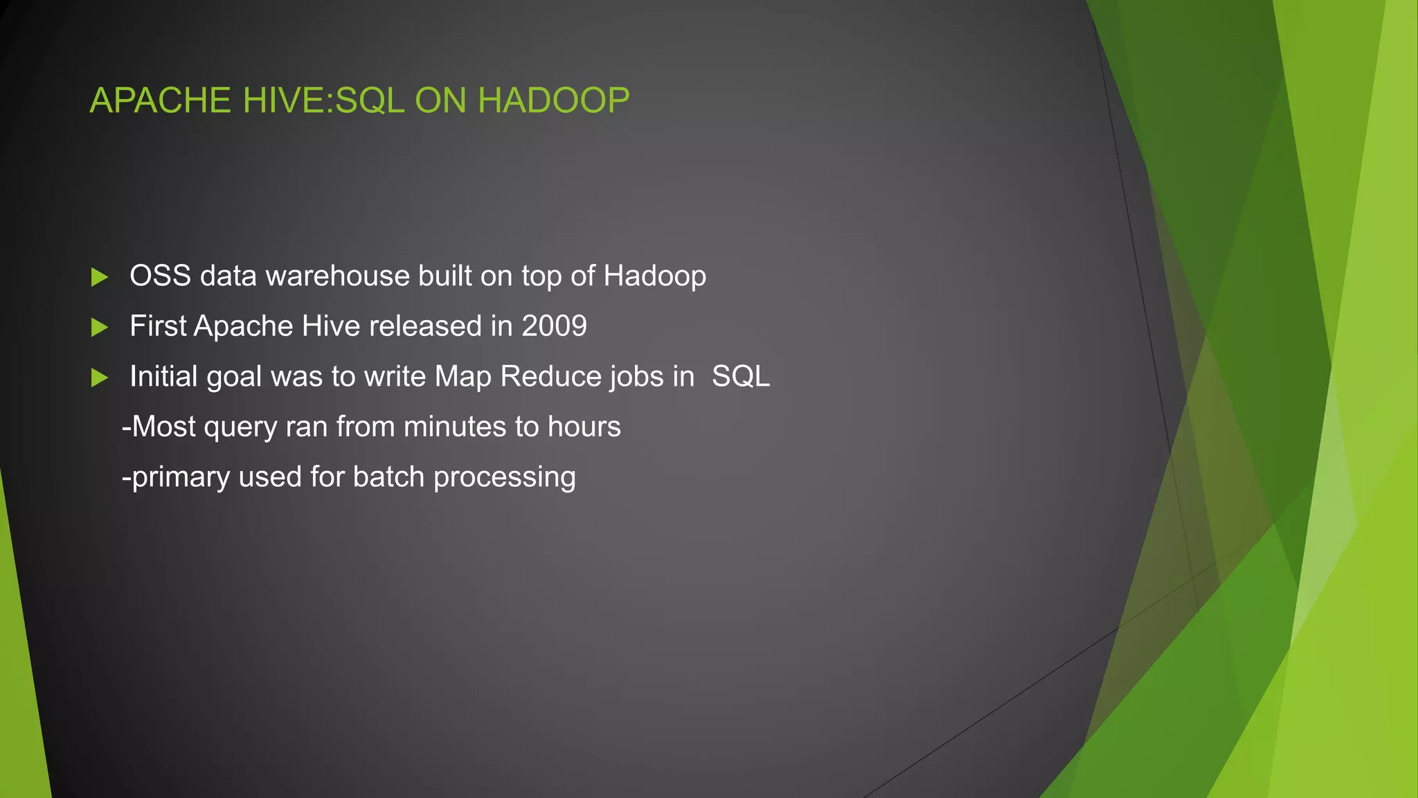 BIG DATA ANALYTICS WITH HADOOP | PPT