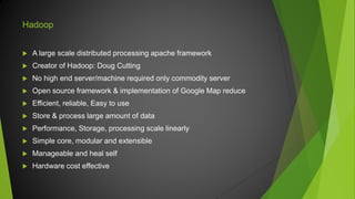 BIG DATA ANALYTICS WITH HADOOP | PPT