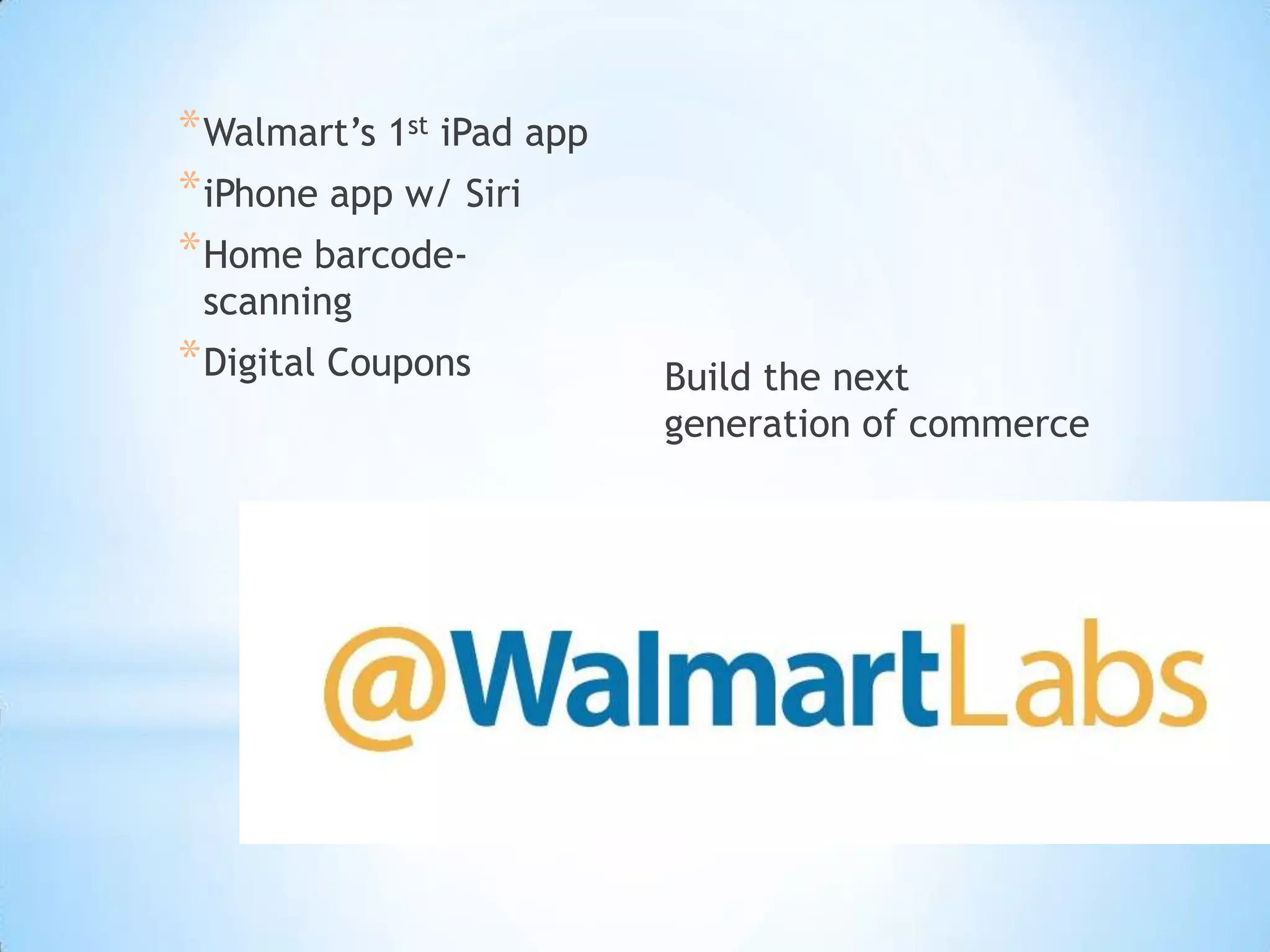 Final presentation walmart | PPTX