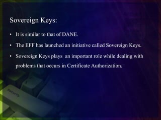 Certificate authorities under attack :A | PPT