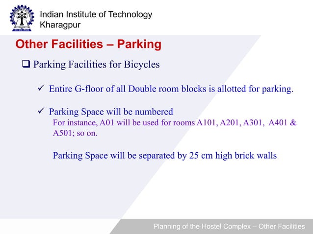 Design a hostel complex to accommodate 1000 students | PPTX