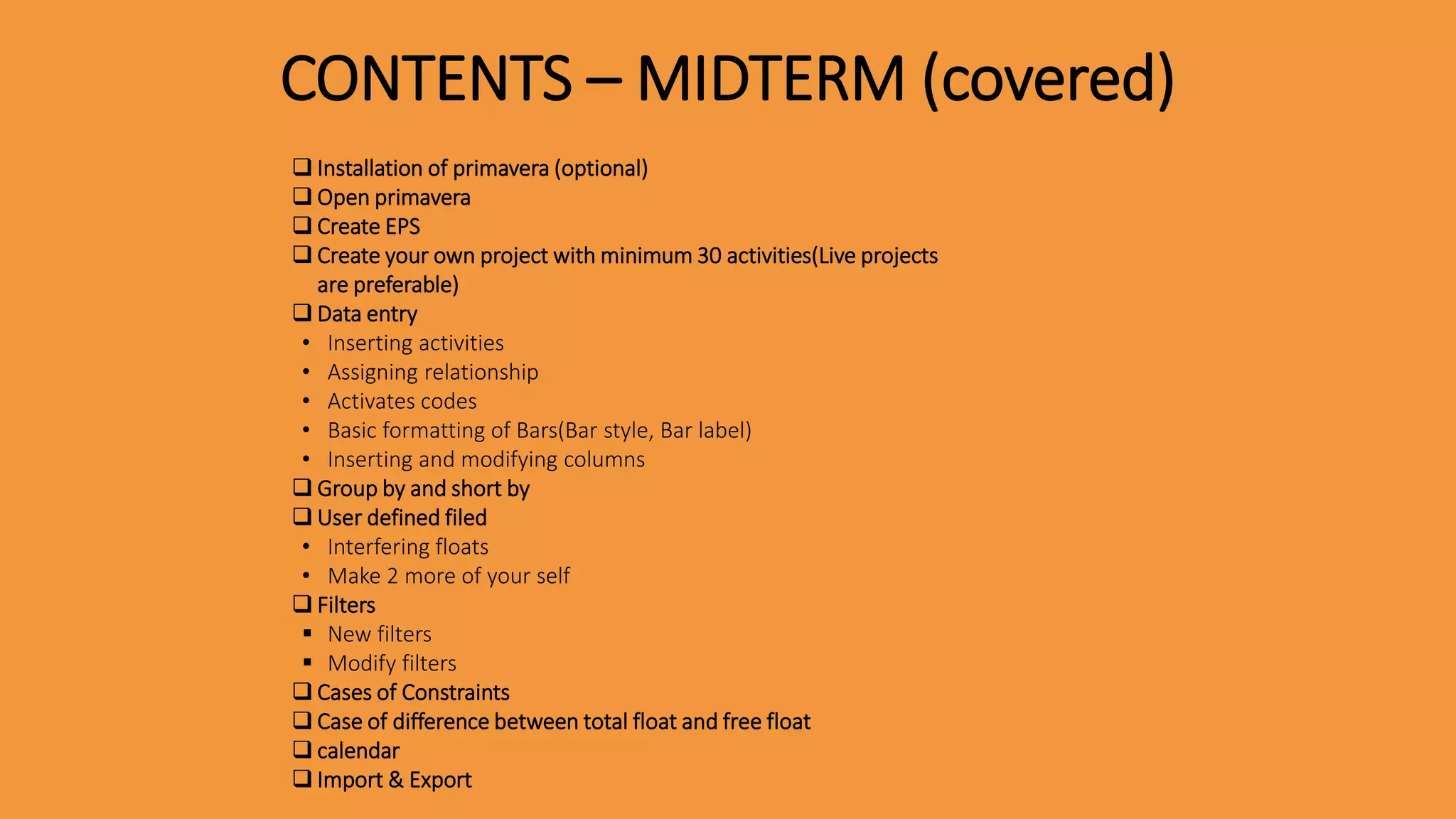 Primavera - Tutorial | PDF