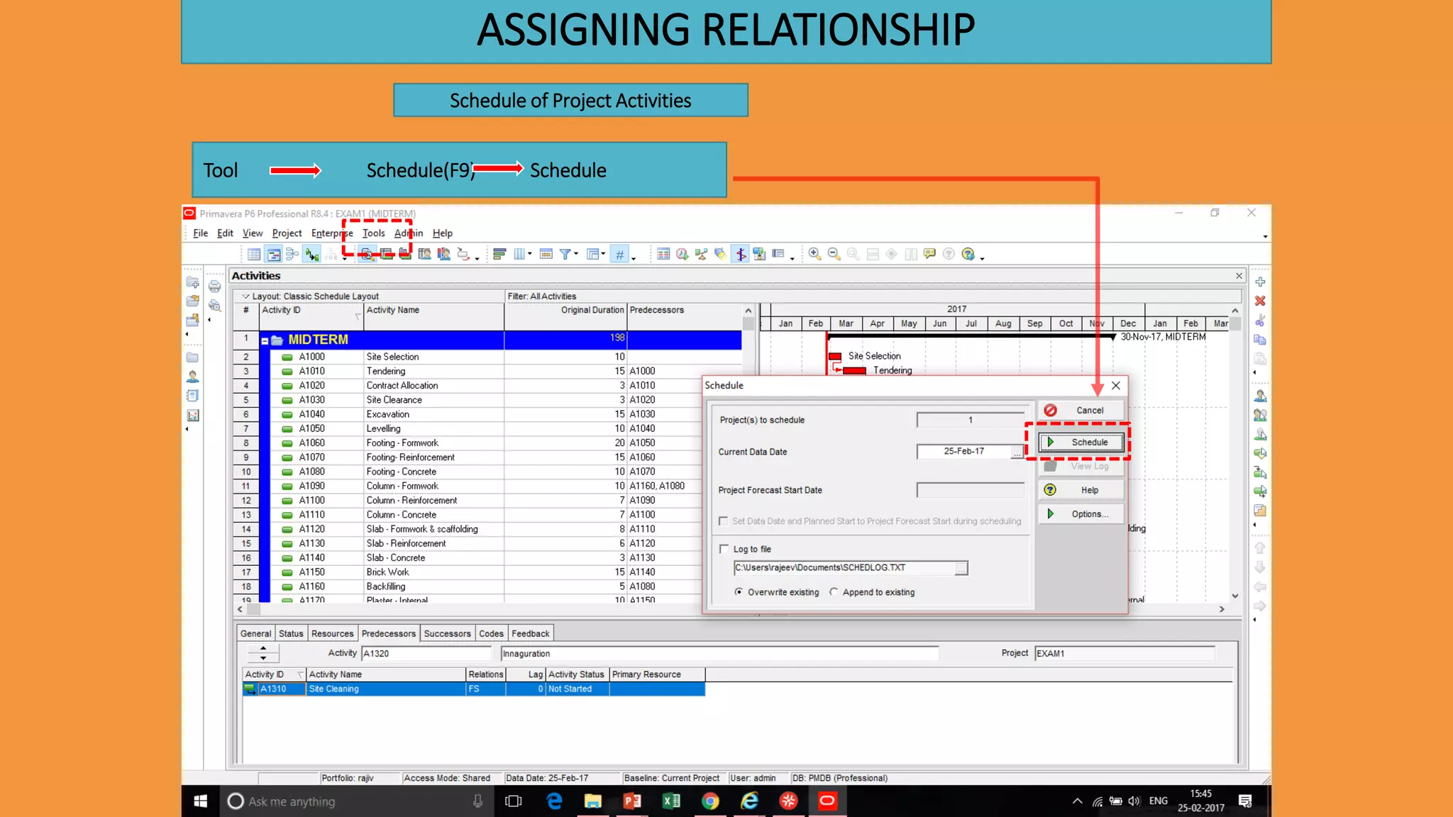 Primavera - Tutorial | PDF