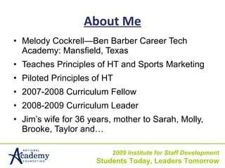 Final principles htm cockrell | PPT