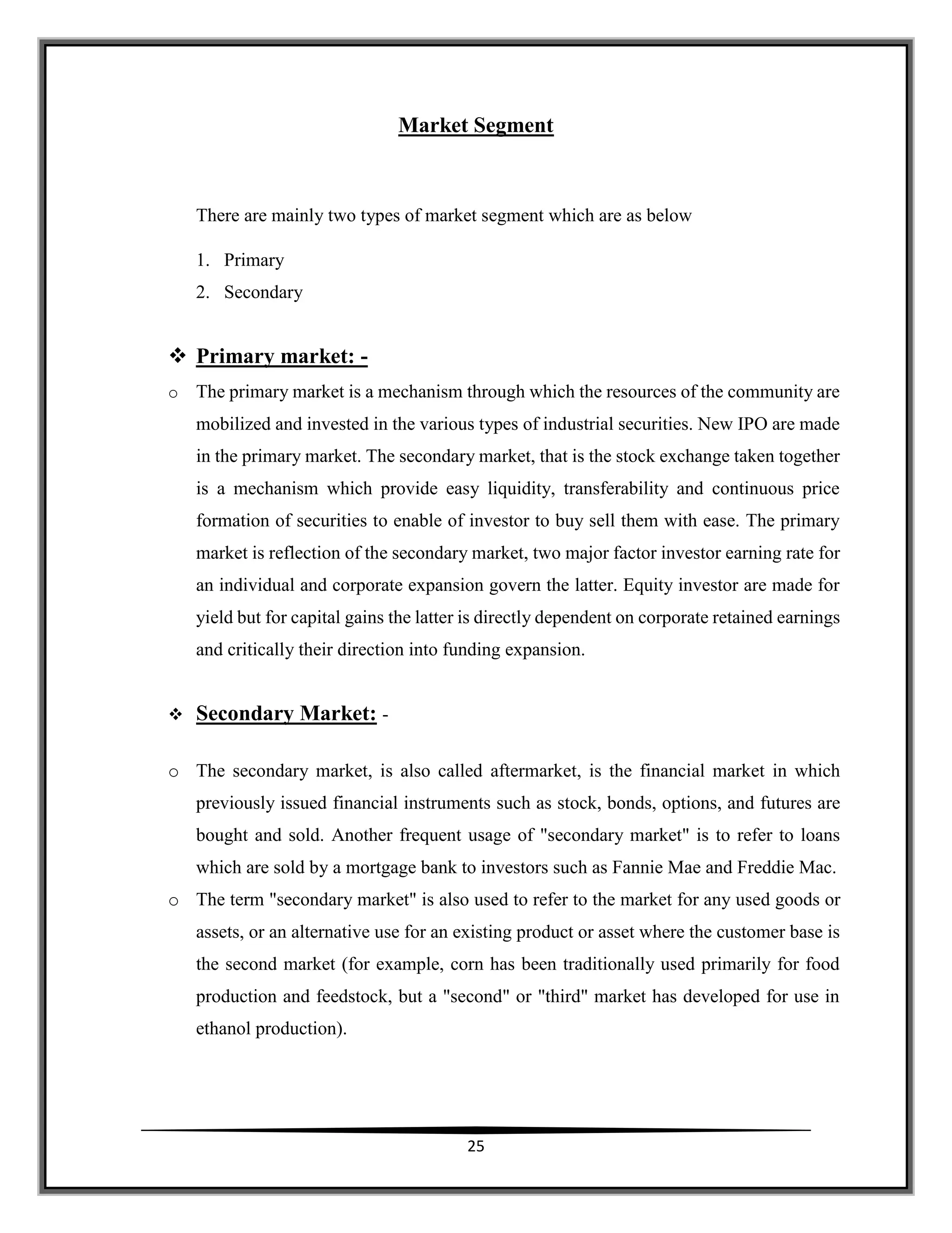 Grand Project Report on “A Study of Investor’s Perception on IPO And ...